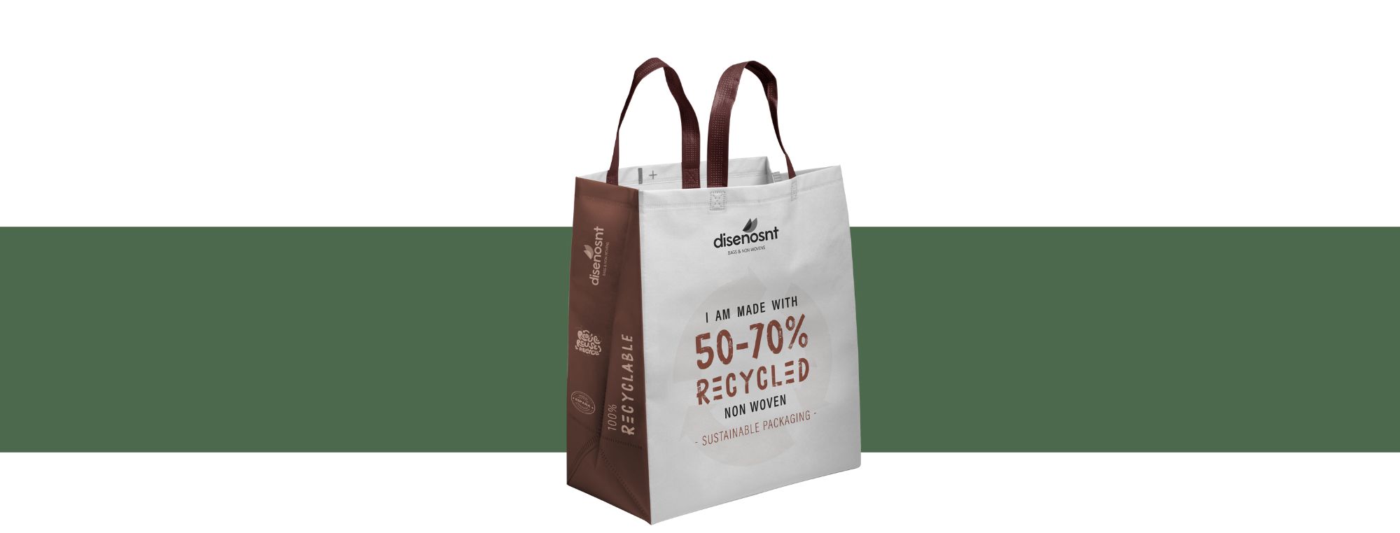 Take part in the sustainable (r)evolution / ECO-BAGS - Disenos NT